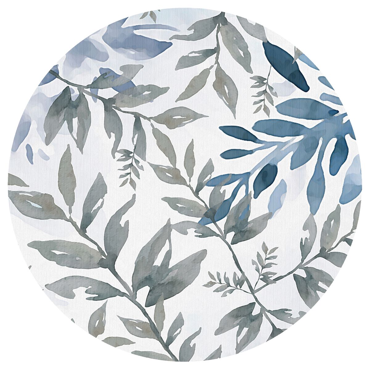 Ocean Blue Dry Leaves Round Tablecloth | Shop Today. Get it Tomorrow ...