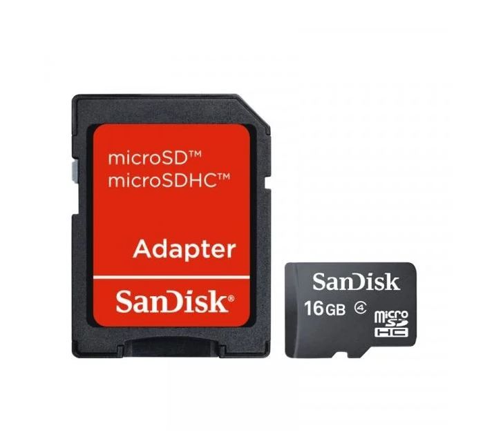 Sandisk 16GB MicroSD Card With Adapter | Shop Today. Get it Tomorrow ...