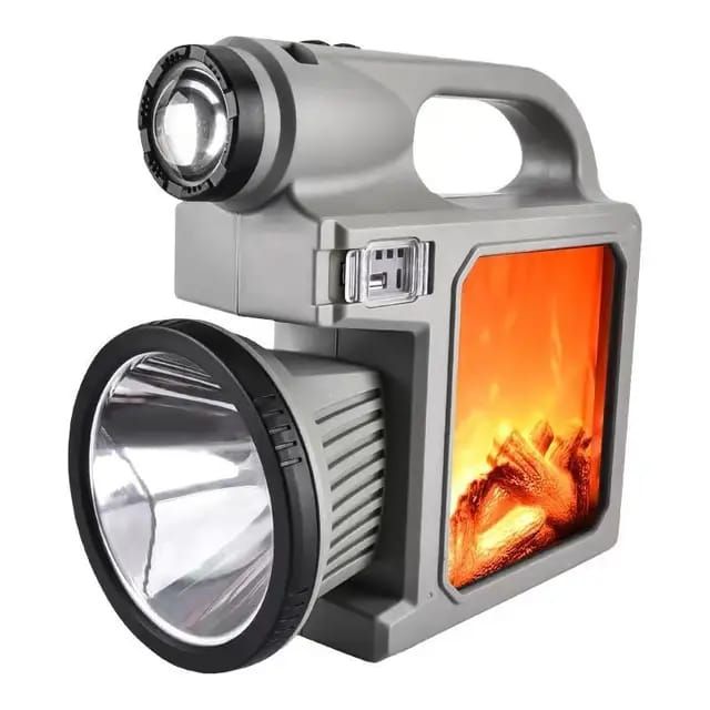 Rechargeable Outdoor Camping Fireplace Light Stimulation Solar ...