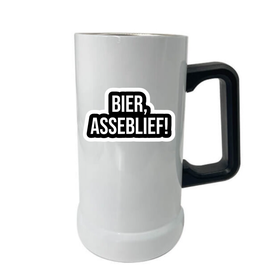 Bier / Beer - Sublimated Double Wall Stainless steel 750ml Beer Mug ...