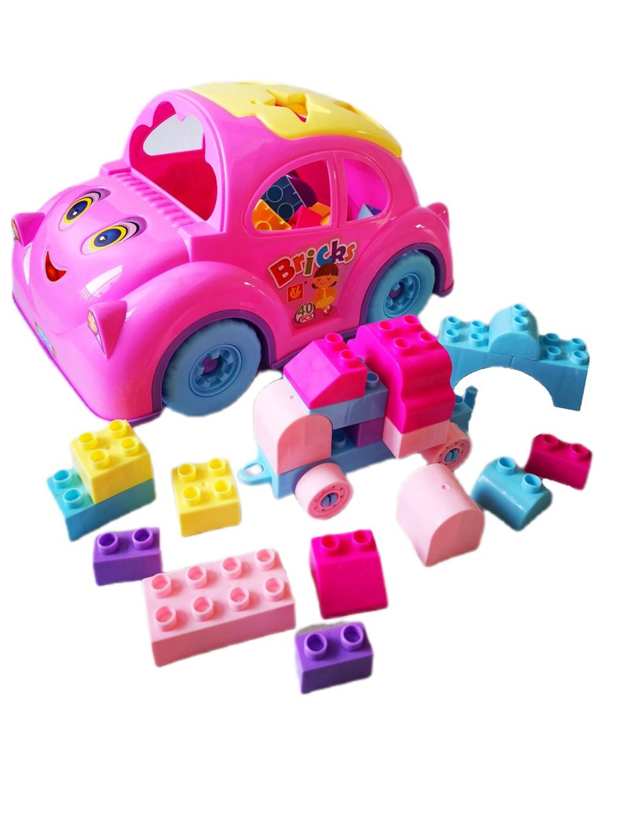Car & Giant Building Blocks - 45 Piece Set | Shop Today. Get it ...