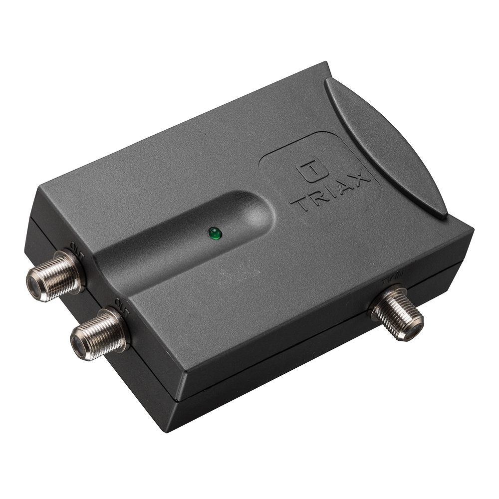 Triax 1 in 2 Out Active TV link Splitter, with IR Return | Shop Today ...