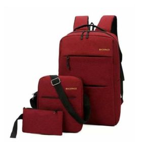 3 Piece Back To School Backpack - Maroon | Shop Today. Get it Tomorrow ...