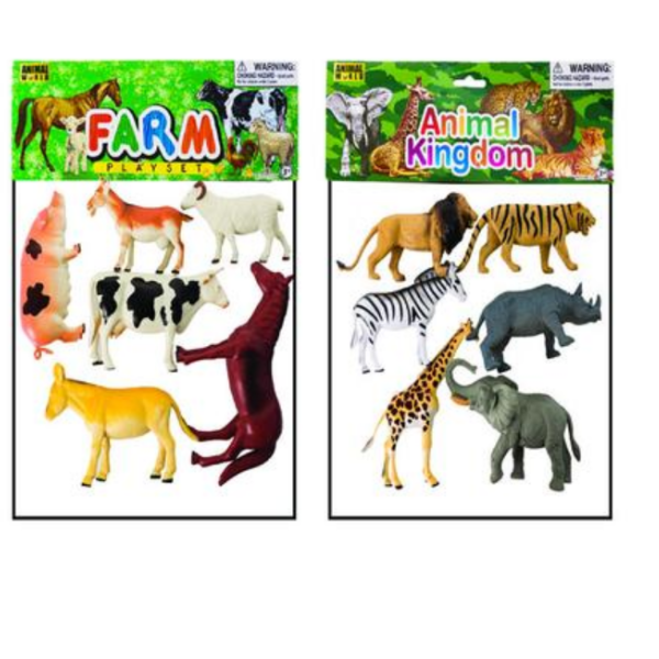 Animal World - 6 Piece Pets And Wild Animals Set | Shop Today. Get it ...
