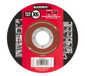 6 Piece Steel Cutting Disc 115 x 1.0 mm | Shop Today. Get it Tomorrow ...