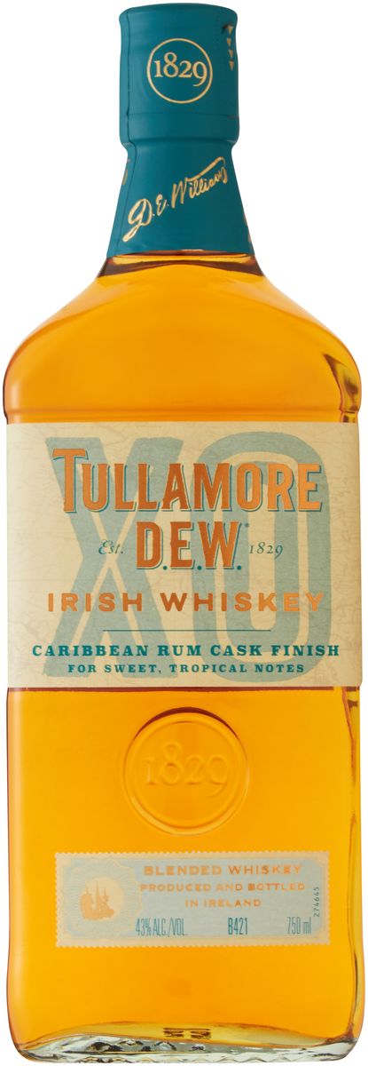 Tullamore D.EW. XO Rum Cask Finish Blended Irish Whiskey - 750ml | Shop ...