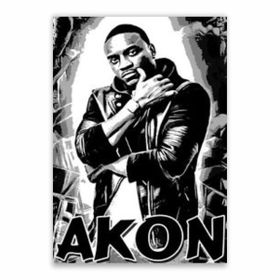 Akon Black And White Poster - A1 | Shop Today. Get it Tomorrow ...