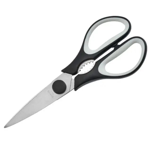 Multi-Purpose Kitchen Scissor Shears With Rubber Handle With Nut ...