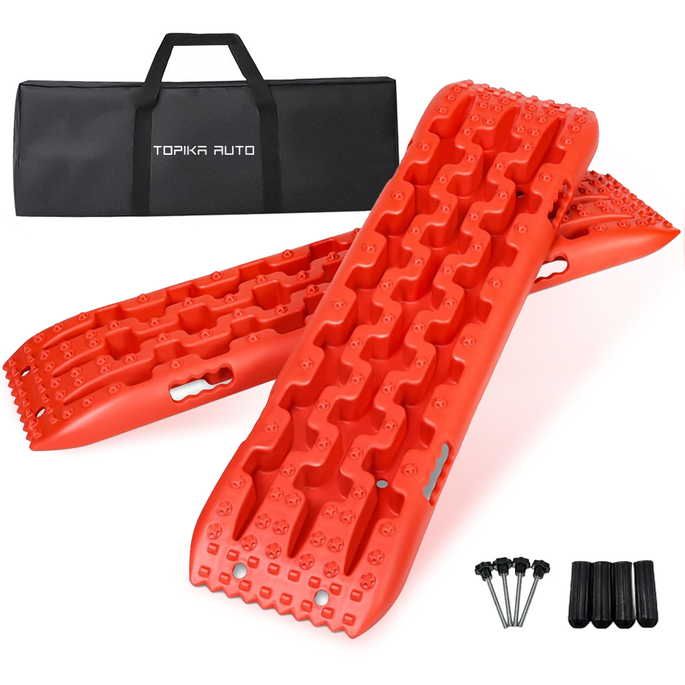 TopikaAuto - 2PC Off-Road Traction Boards for Sand&Mud Recovery, 3.5T ...