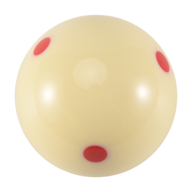 2.25inch 57mm 6 Red Spot Cue Ball Pro Cup Training Practice | Shop ...