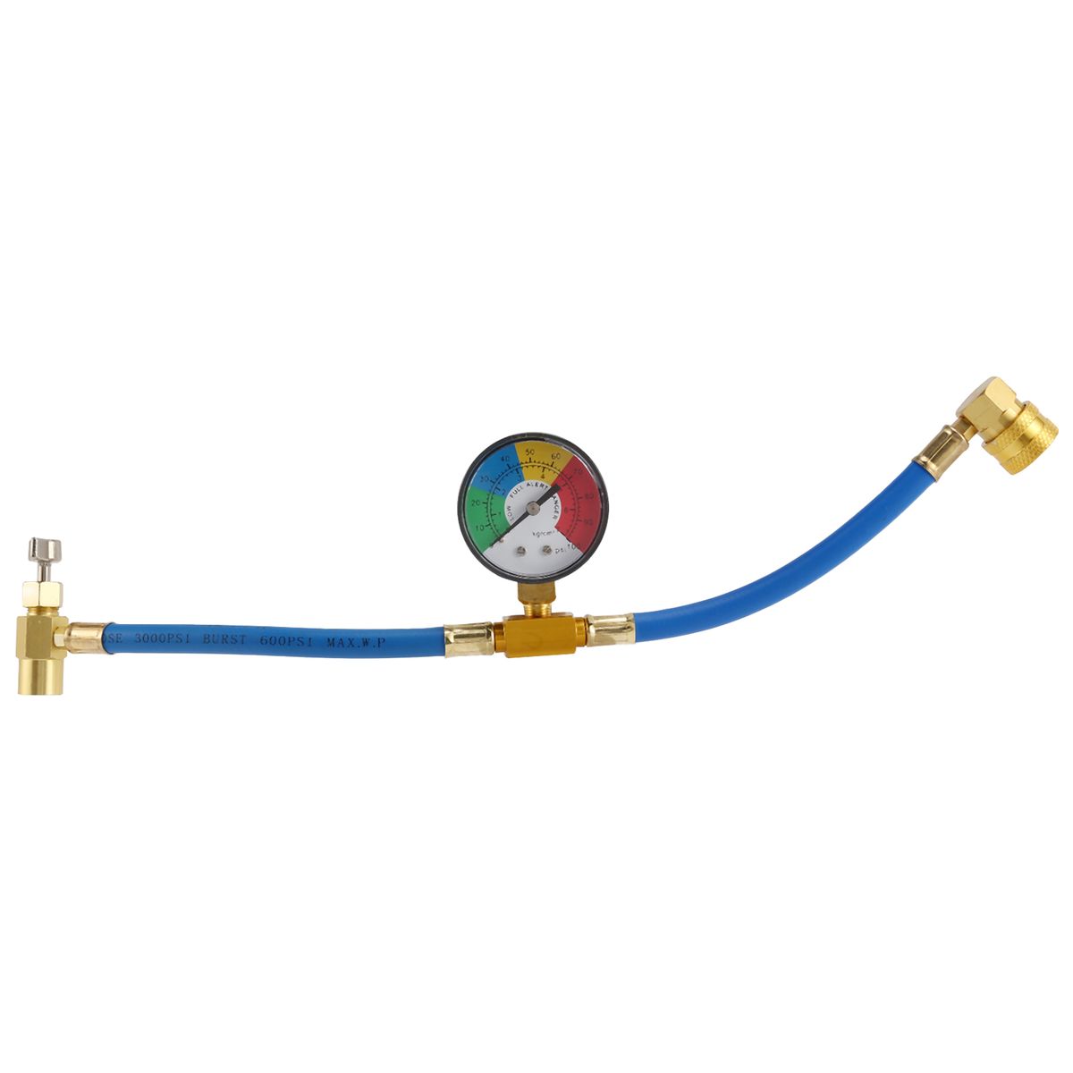 R134A Car Ac Refrigerant Charge Hose Kit Recharge Hose with Gauge ...
