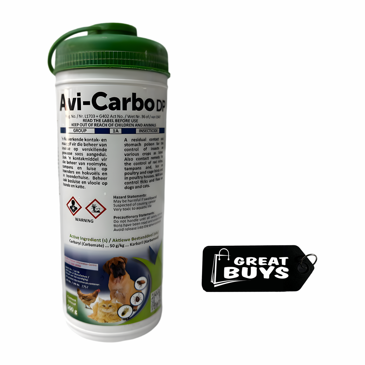 Avima Avi Carbo Dp 500g Poison For Insects On Various Crops Gel