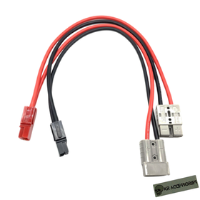 Anderson Plug Double Adapter Cable Lead 8 AWG | Shop Today. Get it ...