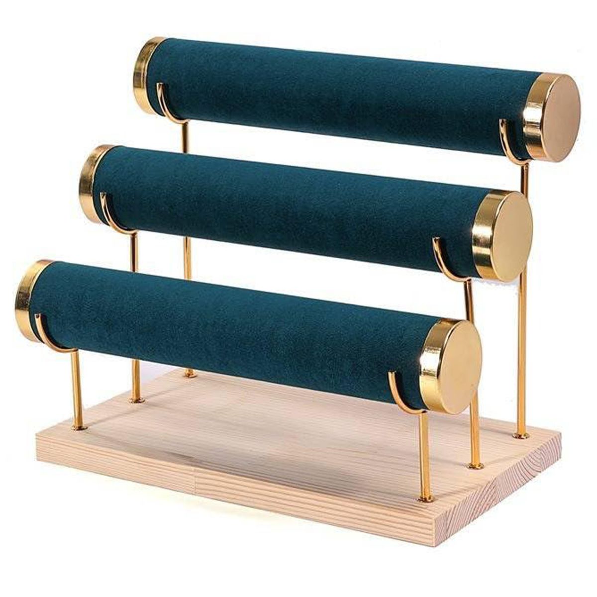 Three-Tier Jewellery Rack Display, Watch Storage Rack, Bracelet Display ...