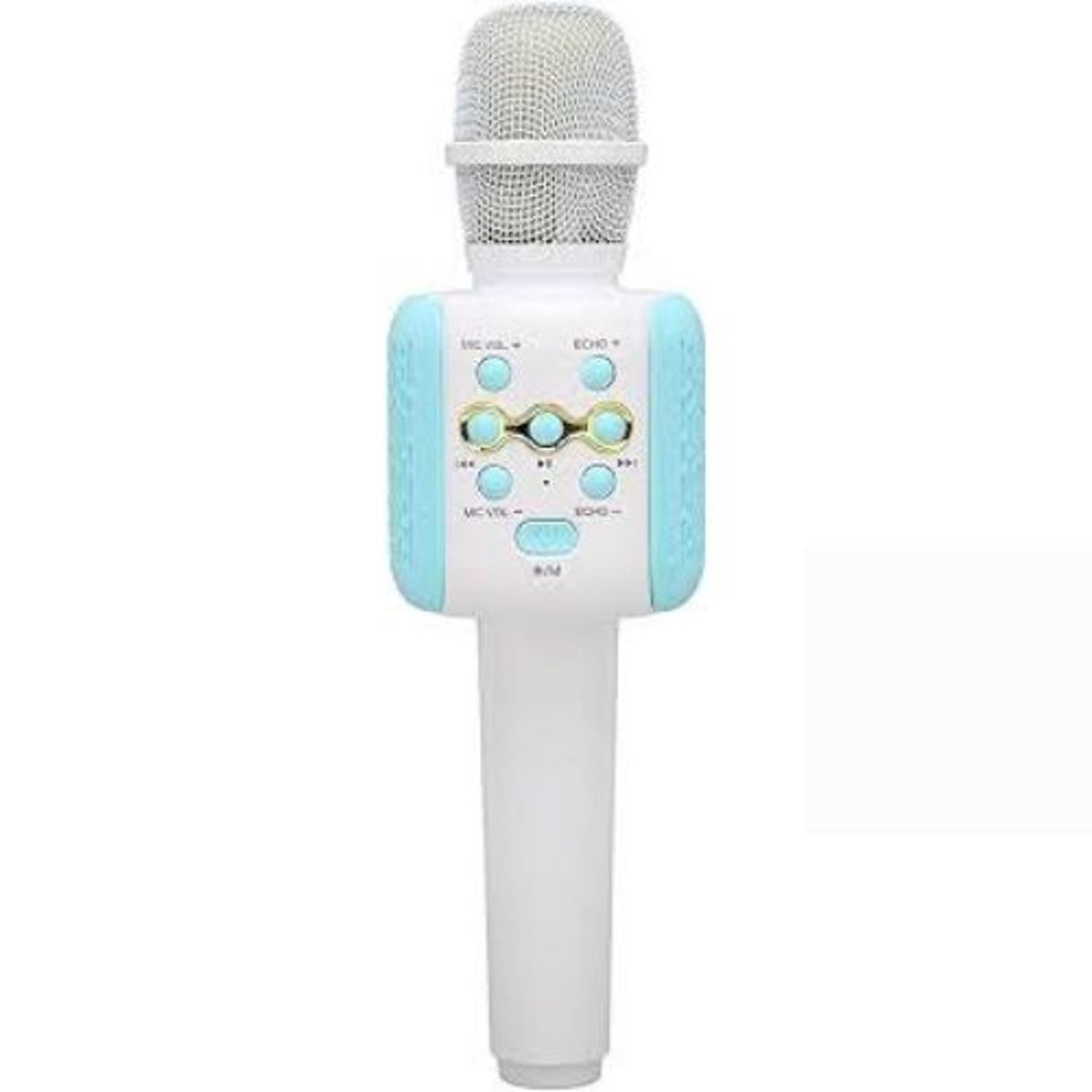 Earldom - Karaoke Wireless Microphone Speaker MC4 -White and Blue ...