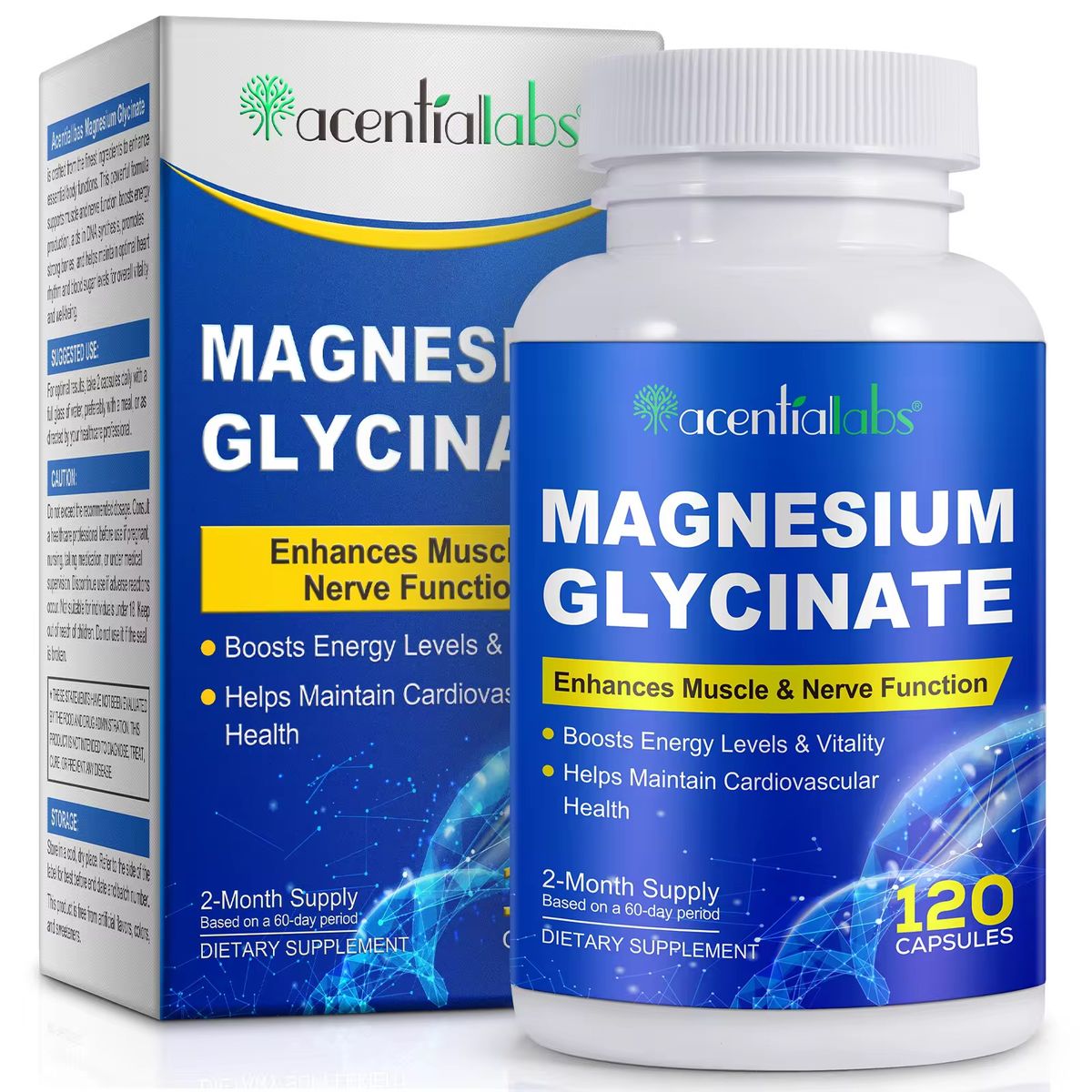 Acentiallabs Magnesium Glycinate Capsules | Shop Today. Get it Tomorrow ...