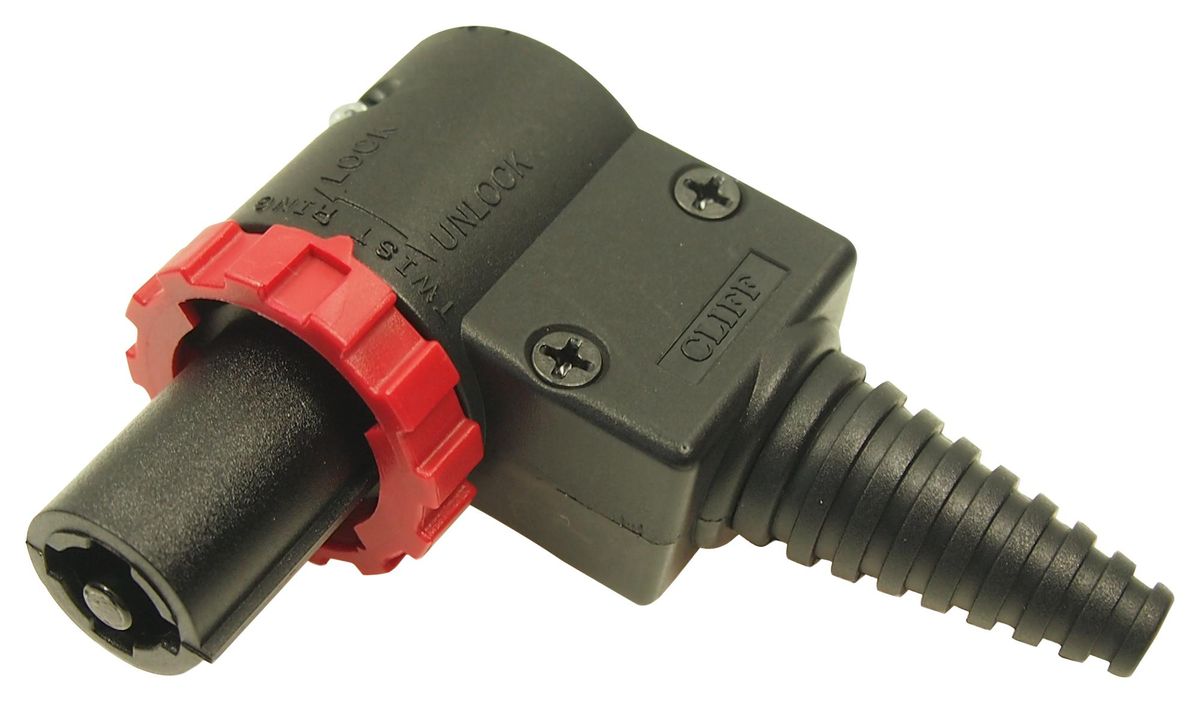 Cliff Electronic (FCR2063) High Power Connector, Plug, 250 V, 20 A ...