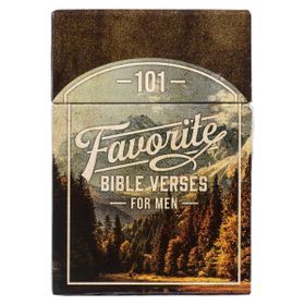 Boxed Cards - 101 Favorite Bible Verses For Men | Shop Today. Get it ...