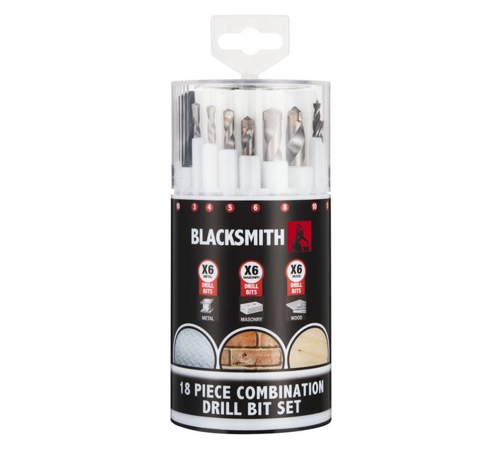 Blacksmith 18 Piece Combination Drill Bit Set | Shop Today. Get it ...