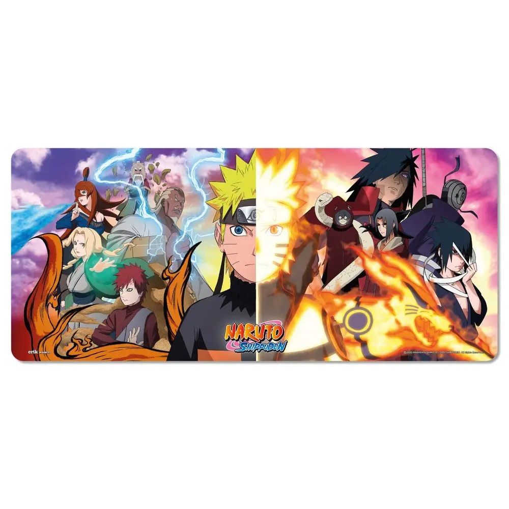 Naruto: Shippuden - Desk Mat X-Large Anti-Slip Mouse Pad (80cm x 35cm ...