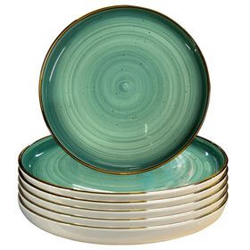 Dream Home - Resistant Kitchen Ceramic Dinner Plates Microwave Oven - 6 ...