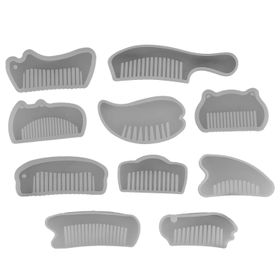 Brush Combs Epoxy Resin Silicon Mold - Set of 10 | Shop Today. Get it ...