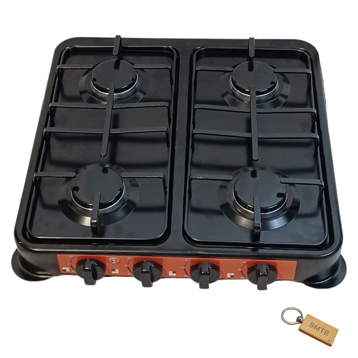 4-Plate Gas Stove With Stainless Steel Finish-Ges-d20 sk-k2+Smte ...