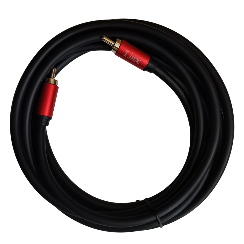 Linx OFC Subwoofer Cable For Active Subs - 75ohm - Cinema & Stereo Hi ...