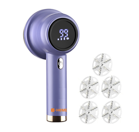 X-HOME Electric Lint Remover Rechargeable 3 Mode LED Display 5 Extra ...