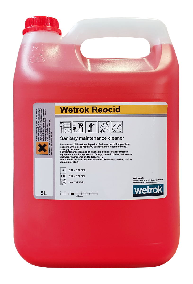 Wetrok Reocid Restroom Cleaner 5L | Shop Today. Get it Tomorrow ...