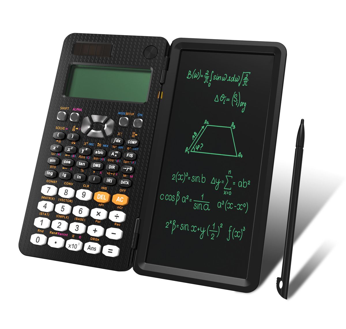 Scientific Calculator with E Writing Pad For Mathematic and Engineering ...
