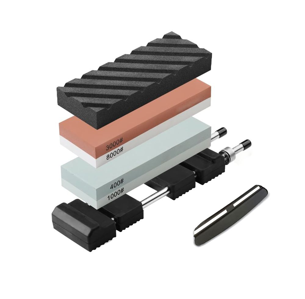 Whetstone Knife Sharpener Double Sided Sharpening Stone Kit | Shop ...