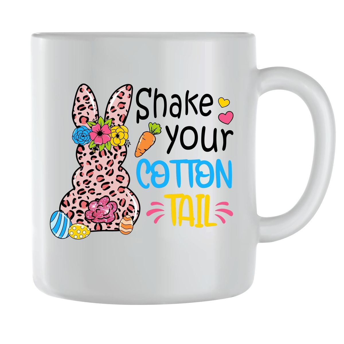 Shake Coffee Mugs for Men Women Trendy Easter Graphic Words Cup Present ...