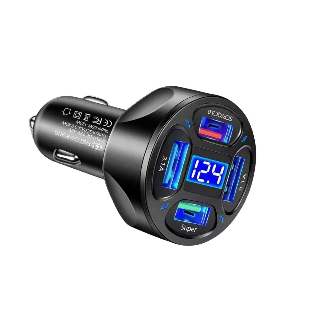 Fast Charging USB Car Charger-LED Display | Shop Today. Get it Tomorrow ...