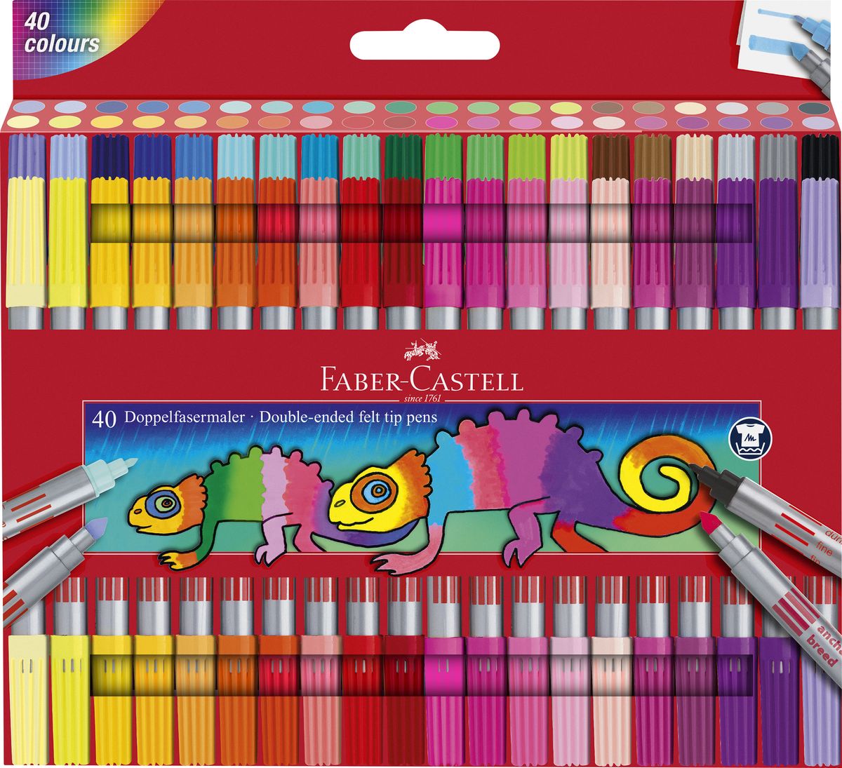 Double-ended Felt Tip pens - Set of 40 | Shop Today. Get it Tomorrow ...