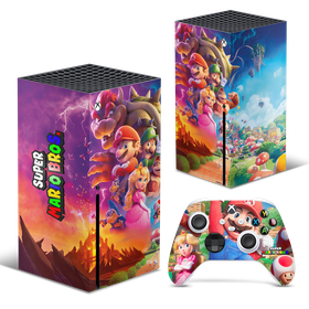 SkinNit Decal Sticker Skin For Xbox Series X: Super Mario Brothers ...