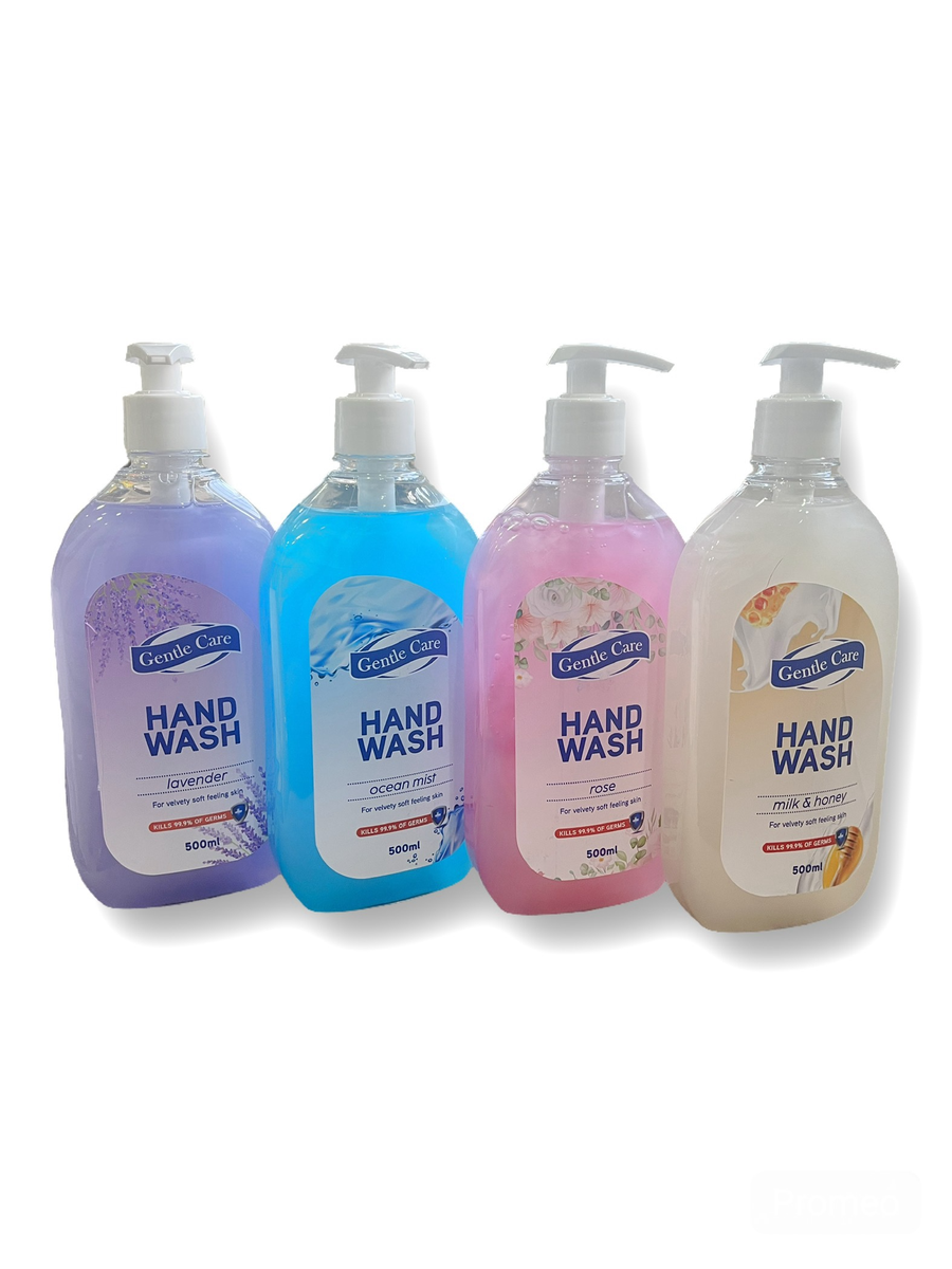 4 x Gentle Care Hand Wash 500ml Assorted | Shop Today. Get it Tomorrow ...