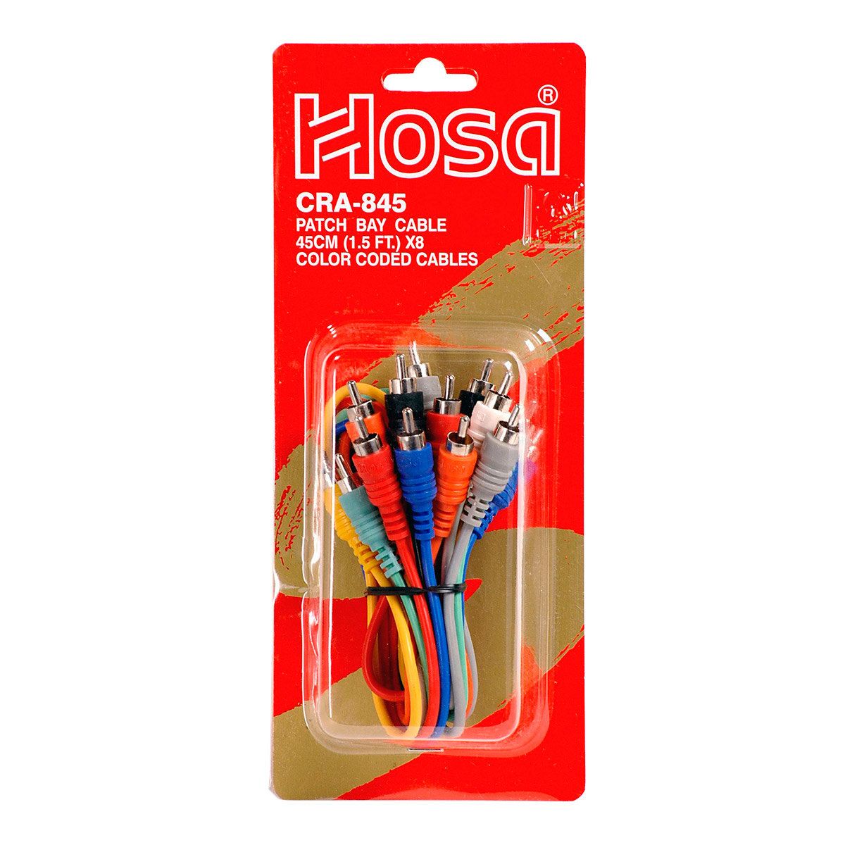 Hosa Patch Bay Cable - 8 Pack 30cm | Shop Today. Get it Tomorrow ...
