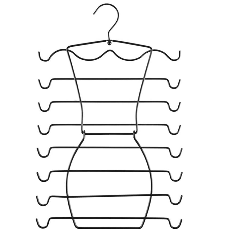 Home Multifunctional Multi Level 8 Tier Clothing Storage Hanger ...