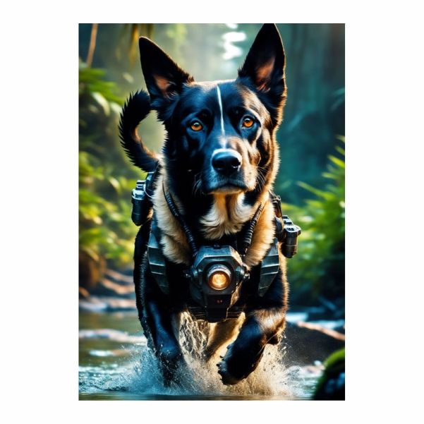 Army Dog Attack - A1 Poster | Shop Today. Get it Tomorrow! | takealot.com