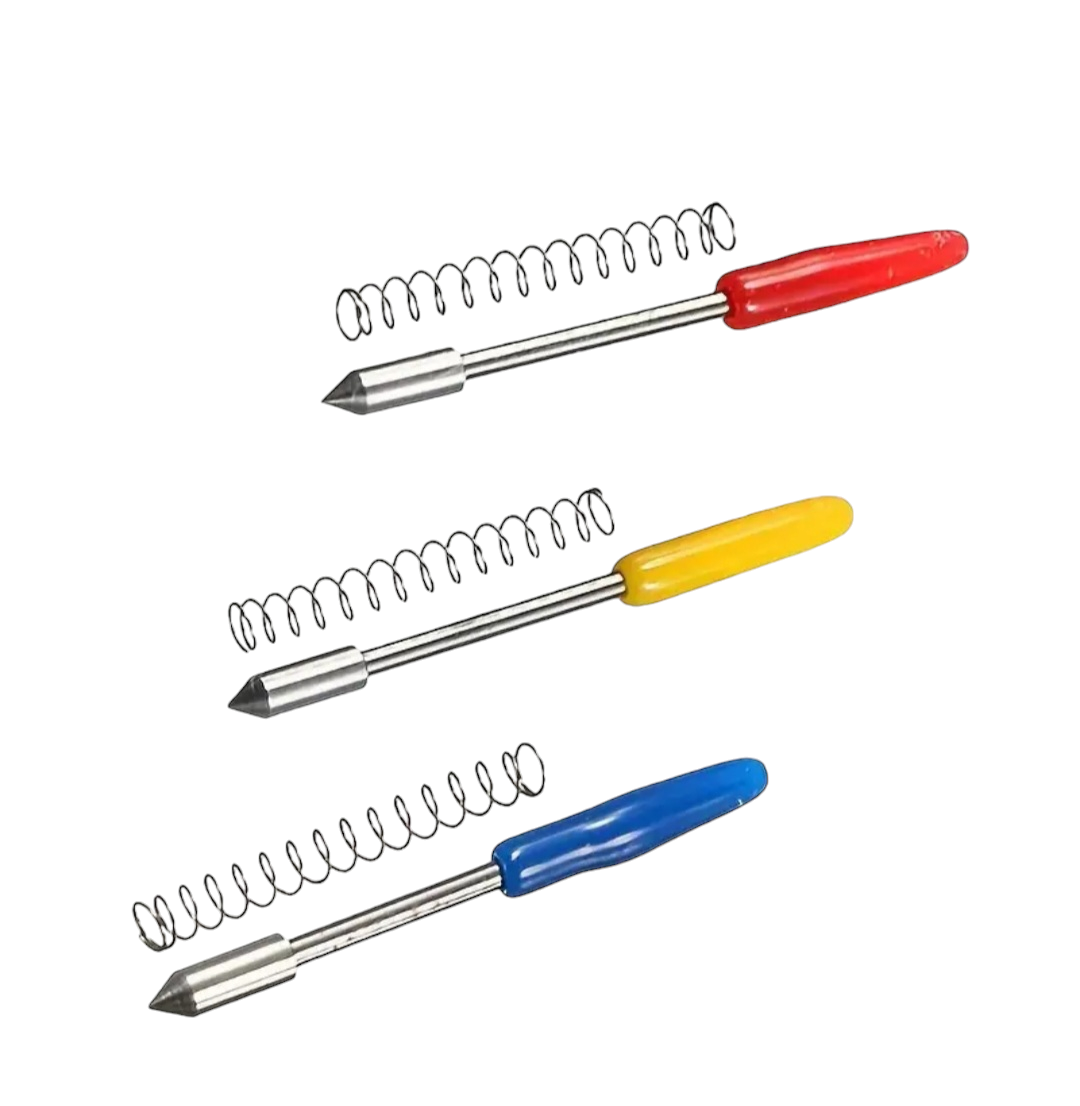 3 Replacement Vinyl Cutter Blades Set For Graphtec Cb09 with Springs ...