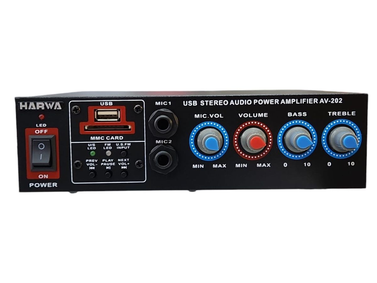 Home Theatre Digital Amplifier Wireless/USB/SD Card/FM/Aux Audio Power ...