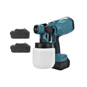 1L Cordless Rechargeable Portable Spray Paint Gun & Batteries | Shop ...