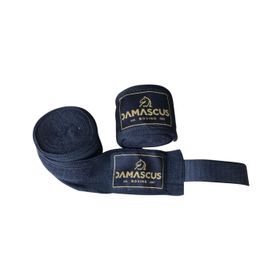 Damascus Boxing Cotton Hand Wraps 4.5m - Black | Shop Today. Get it ...
