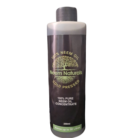 Neem Naturals Neem Oil Pure Concentrate (Cold Pressed) -250ML | Shop ...