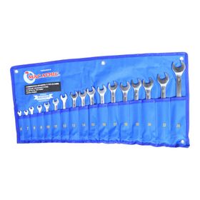 17 PieceSatin Finish Combination Spanner Set | Shop Today. Get it ...