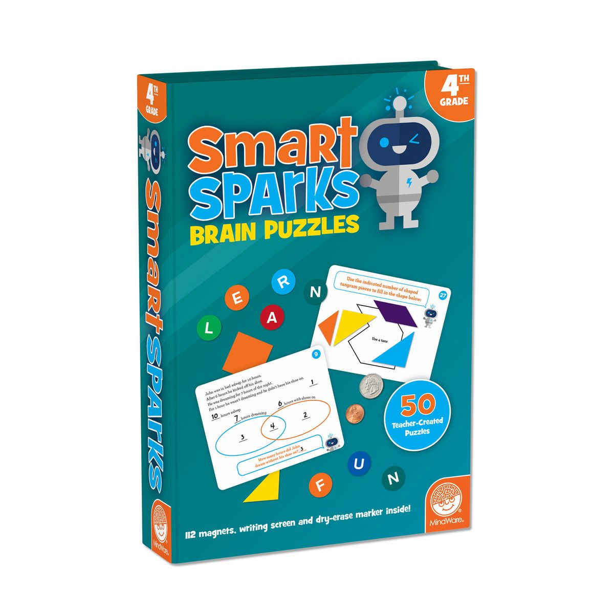 Mindware Smart Sparks Brain Builder Puzzles Grade 4 | Shop Today. Get ...