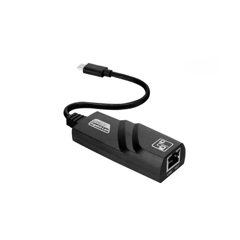 Type-C to RJ45 10/100/1000Mbps Ethernet Network Cable Adapter-D.Deal ...