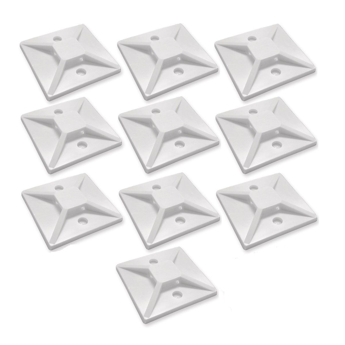 Fi- Self Adhesive Cable Tile Base (Only) Pack of 10 | Shop Today. Get ...