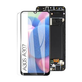 Lcd Screen Replacement for Samsung galaxy's A30s with Frame+Tempered ...